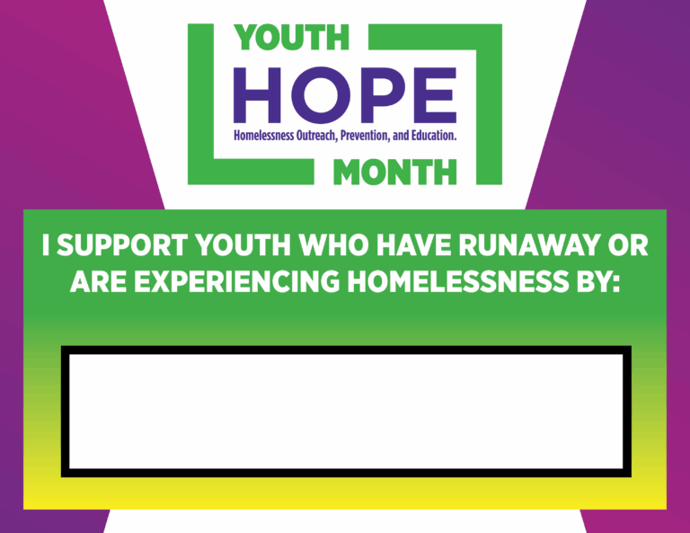 Youth HOPE Month Toolkit - National Runaway Safeline