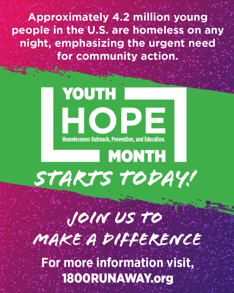 Youth HOPE Month Toolkit - National Runaway Safeline