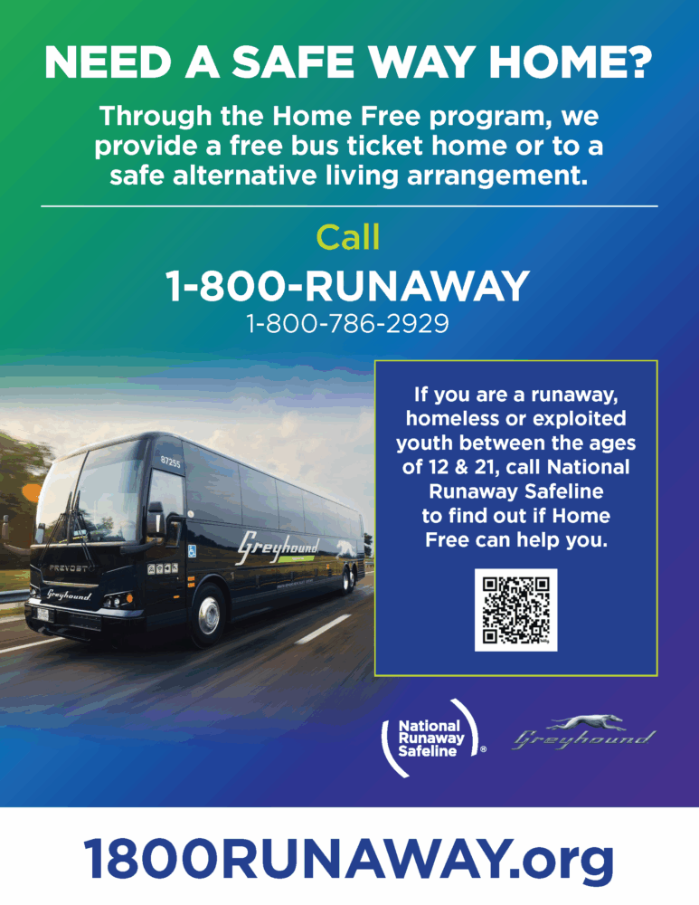 Educational and Outreach Materials - 1800RUNAWAY.ORG